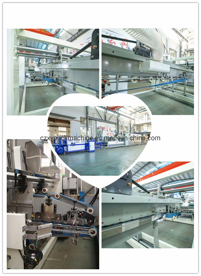 Full Automatic Kraft Corrugated Box Outside Packaging Making Line